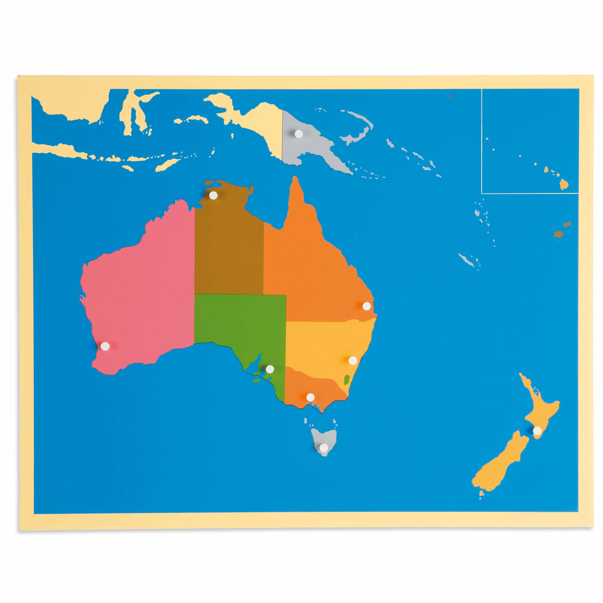 Puzzle Map: Australia – MontessoriMaterialsAustralia