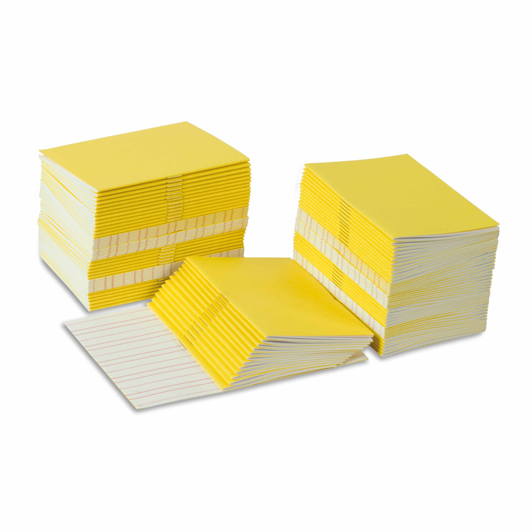 Writing Booklets: Yellow – Small (100) – MontessoriMaterialsAustralia