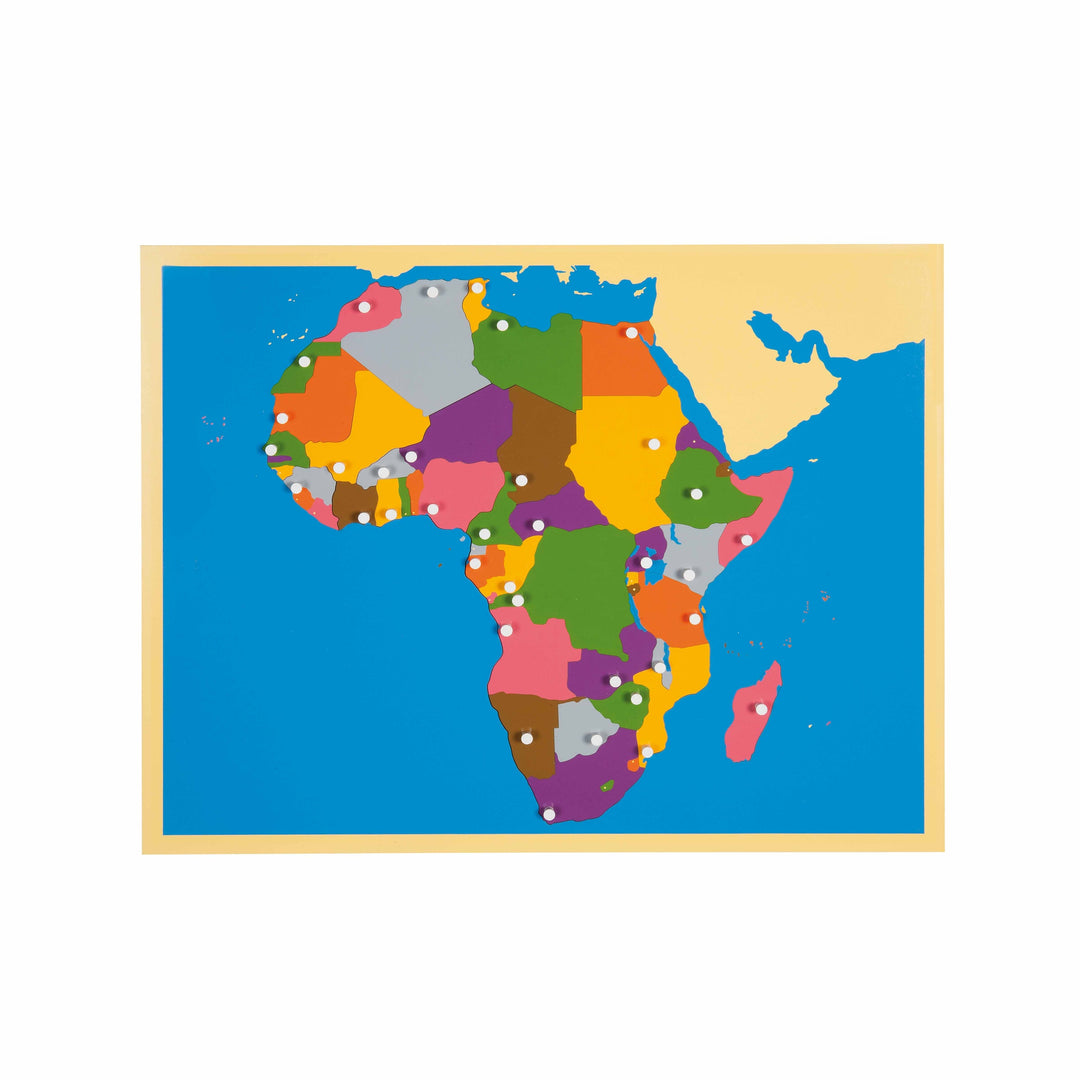 Puzzle Map: Africa – MontessoriMaterialsAustralia
