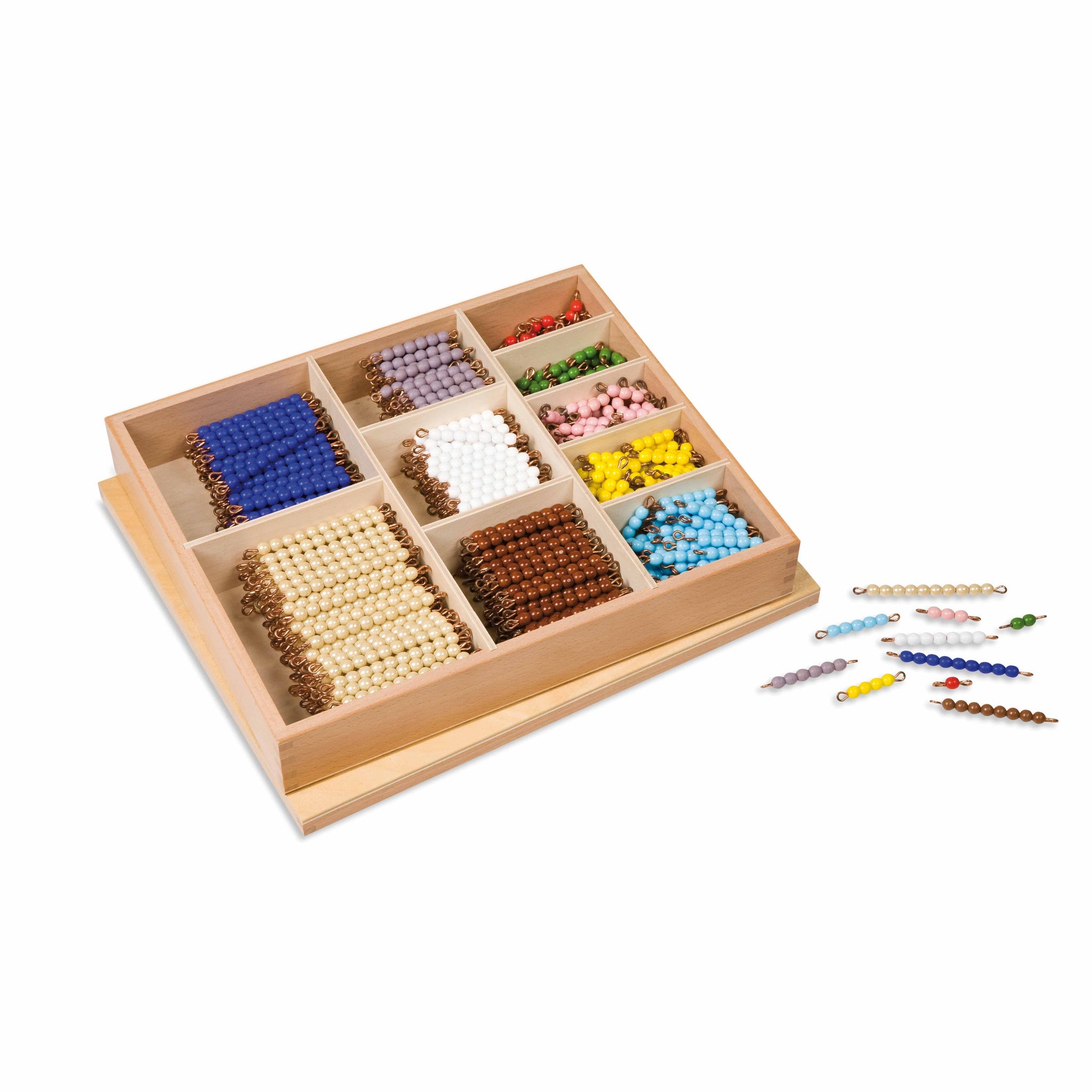 Multiplication Bead Bar Layout Box: Individual Beads (Glass ...