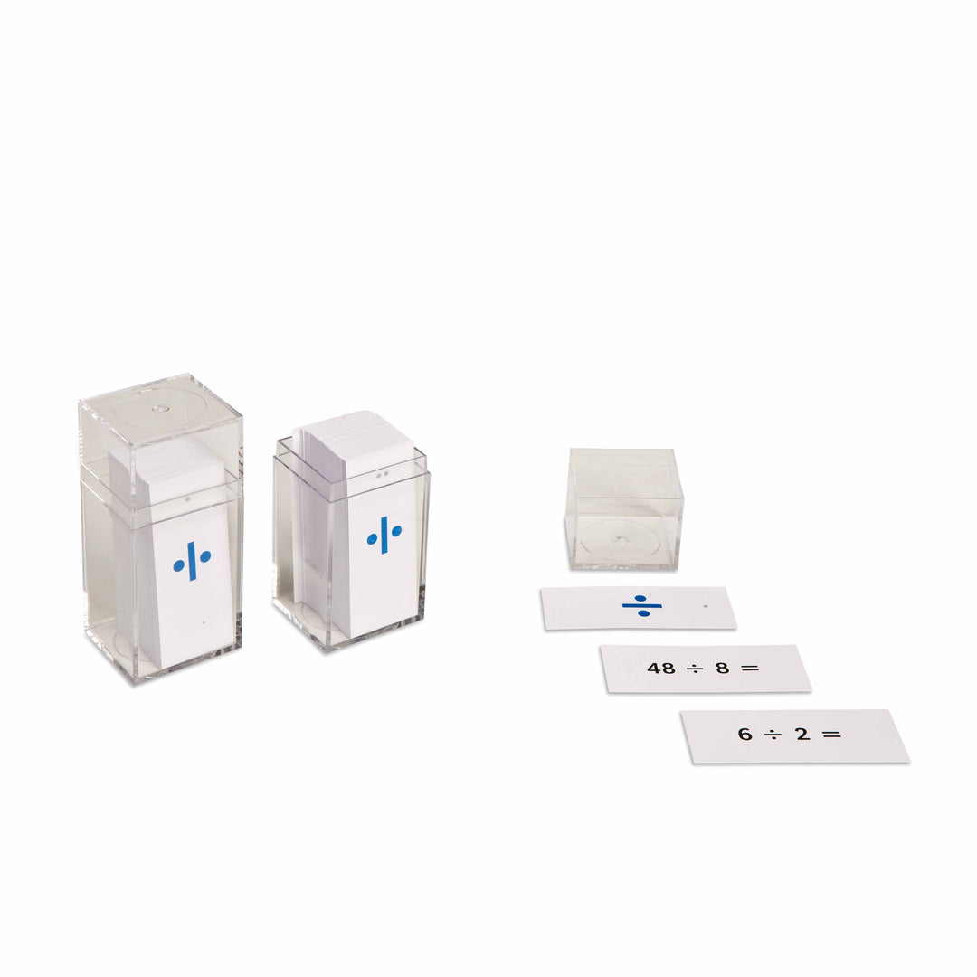 Problem Slips: Division Working Charts – MontessoriMaterialsAustralia