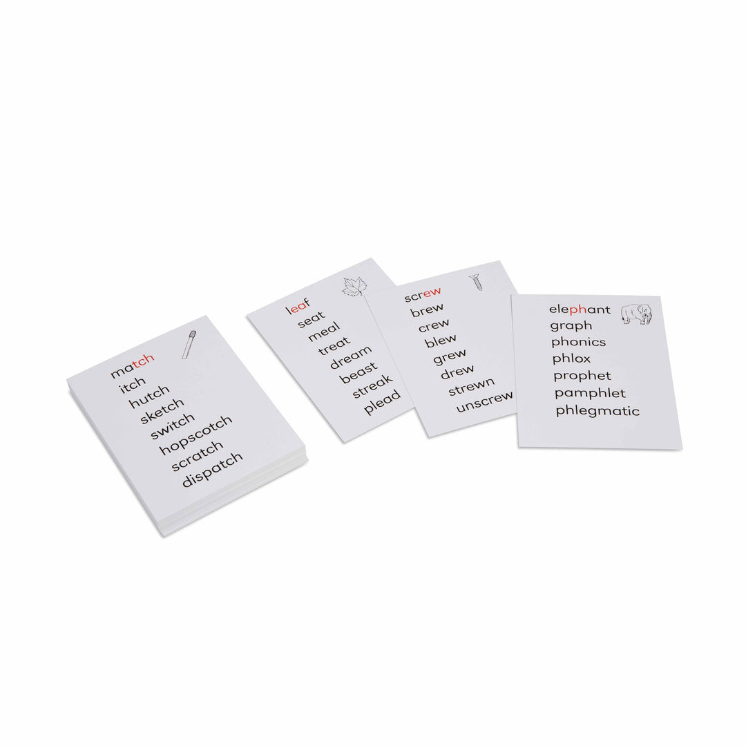 Phonogram Cards – MontessoriMaterialsAustralia