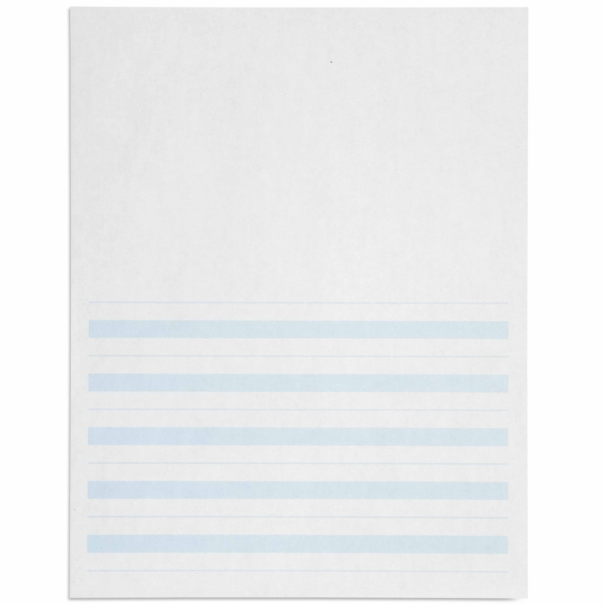 Writing Paper: Blue Lines – 8.5 x 11 in – (500 ...