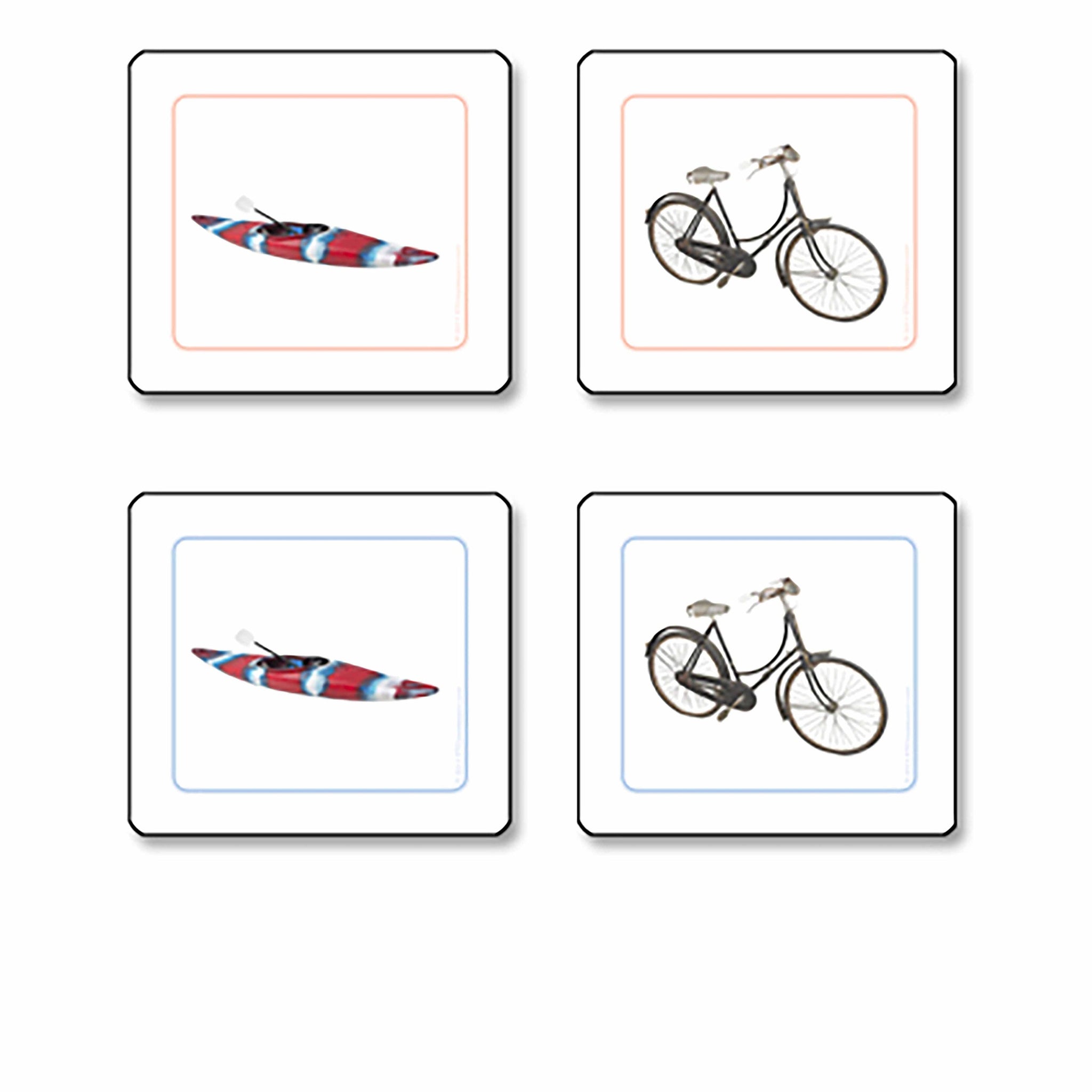 Transportation Matching Cards – MontessoriMaterialsAustralia